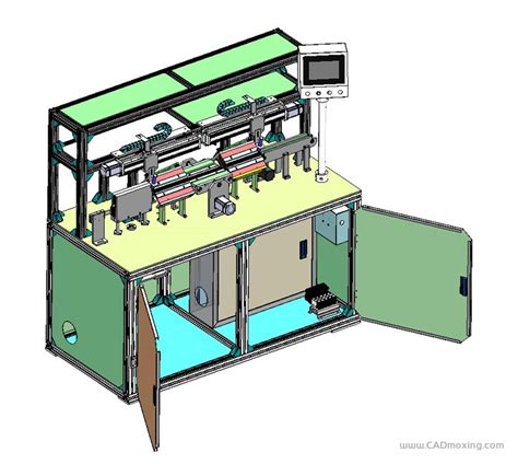 自动翻转涂胶机三维模型 Cad模型网海量3d模型图纸免费下载。