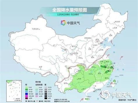周日南方大范围降水持续 下周初我国大部逐渐升温气温地区部分