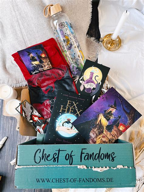 Chest Of Fandoms Box 👑 Chest Of Fandoms Merch Für Nerds Buchboxen