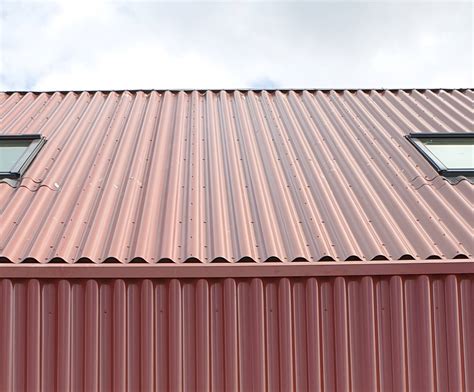 Sinusoidal Half Round 40mm Deep Profile Roof System 45hr R