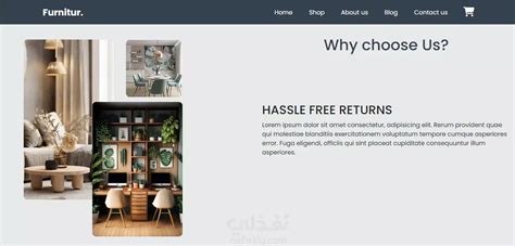تصميم صفحة ويب باستخدام Htmlcssjavascriptbootstrab نفذلي