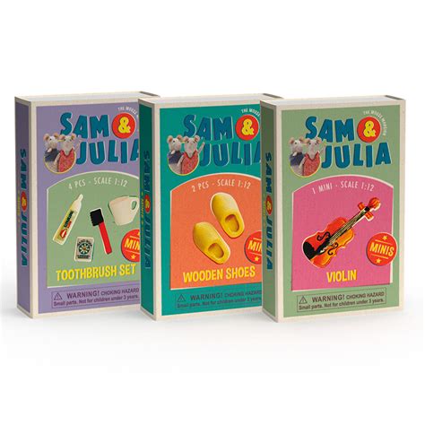 The Mouse Mansion Mini Matchboxes With Miniature Household Goods