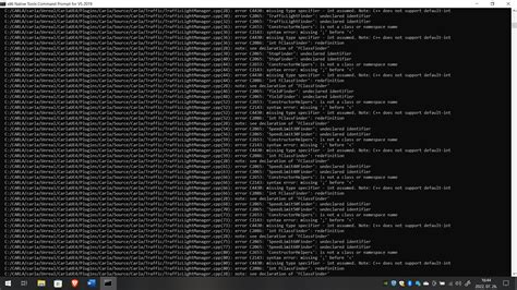 program do not want to start after creating a new sensor lot of errors · carla simulator carla