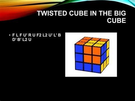Rubiks Cube Patterns Ppt