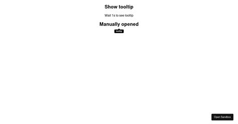 Css Tooltip V2 Codesandbox