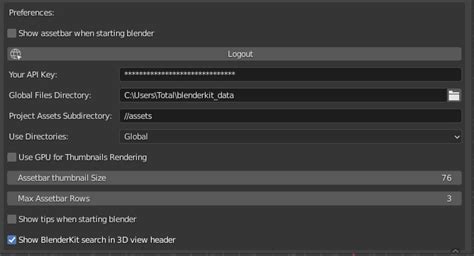 blenderkit — blender manual