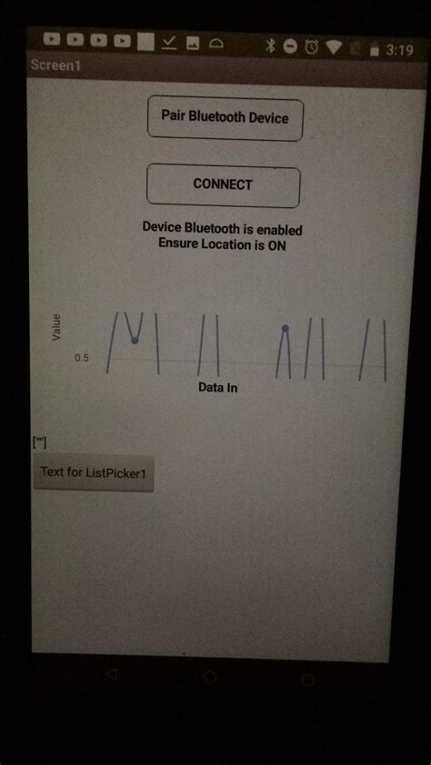 Mit App Inventor 2 And Highcharts Datacsv Configuration With Rssi And Distance Variables Mit