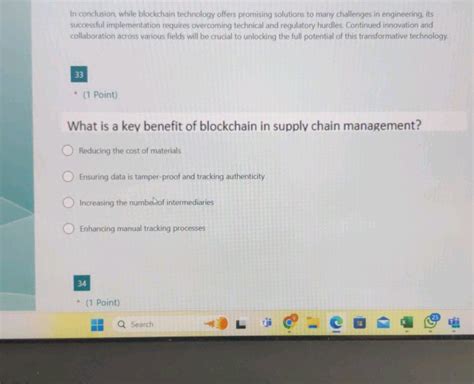 In Conclusion While Blockchain Technology Studyx