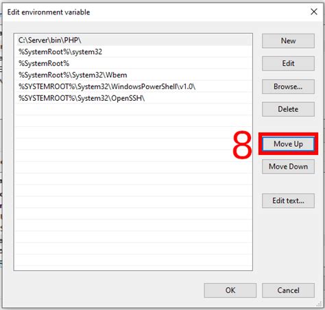 how to add php path to path environment variable on windows suay site