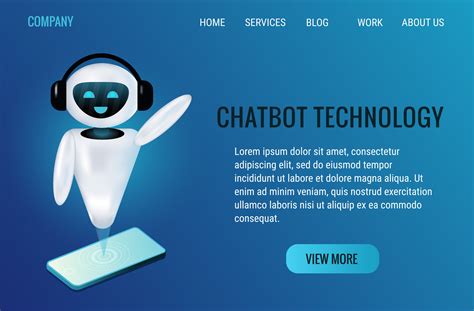 Chatbot Assistant In Robot Form Possessing Artificial Intelligence In 3d Style 35287465 Vector