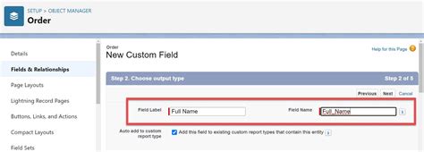 Text Formula Field Salesforce