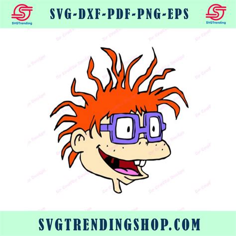 Rugrats Chuckie Svg Instant Download Svg Png Dxf Cricut Etsy Images And Photos Finder