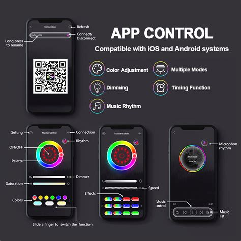 Sunset Lamp RGB 16 Colors APP Control