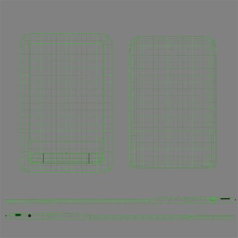 Pocketbook Touch 2 전자 책 리더 3d 모델 14 Dae Fbx Max Ma Obj Unknown Free3d