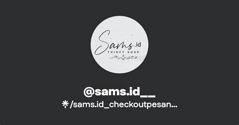Sams Id Facebook Tiktok Linktree