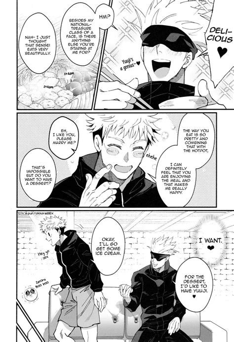 Gojo X Yuuji Comic Extra