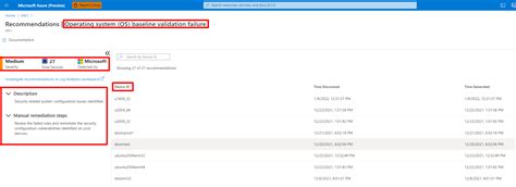 보안 권장 사항 조사 microsoft defender for iot microsoft learn