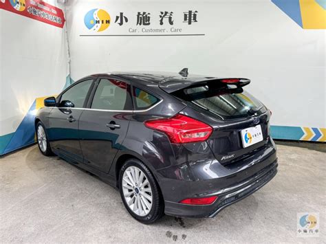 2018 Ford Focus 5d Ecoboost 180頂級運動型 自排 灰 小施汽車商行