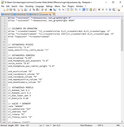 CS GO Config Autoexec Jak zrobić Sniper pl