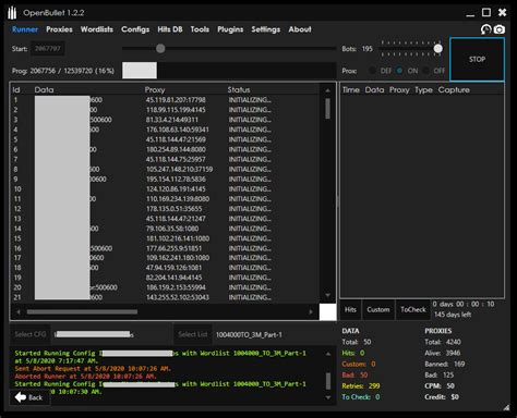 BUG OB Freeze Auto STOPs Issue Openbullet Openbullet GitHub