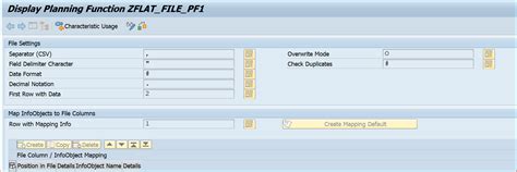 Customization Of Flat File Upload Planning Functio Sap Community