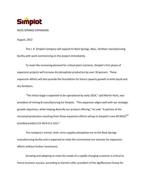 Read More Jr Simplot Company