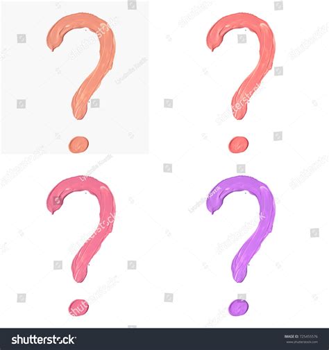 Question Mark Punctuation Symbols Collection Stock Photo Shutterstock