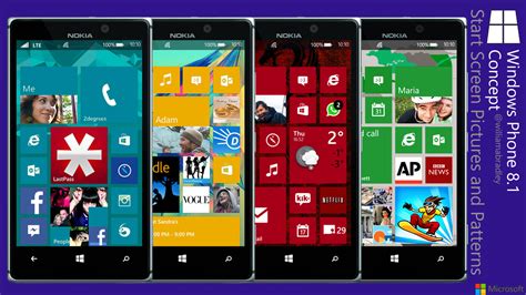 🔥 Free Download Windows Phone Start Screen P And Concept By