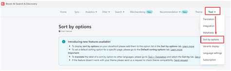 How To Use Sort By Options Boost Commerce Help Center