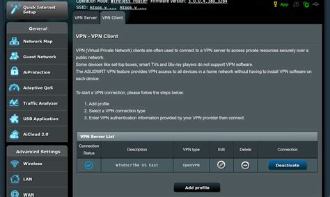 Asus Router Setup Guide Windscribe