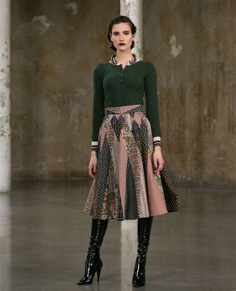 Boots In Fashion Knee Length Skirt Skirts Women