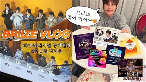 브리즈 브이로그 113 라이즈 내셔널 지오그래픽 공개팬싸 다녀 옴 • 잠실타워 2층 1열 시야 • 톤숕돌프 시점