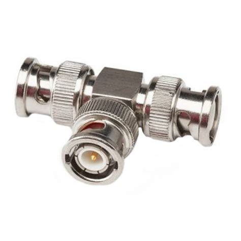 T Piece 3 X BNC Male Adapter Unicom Radio