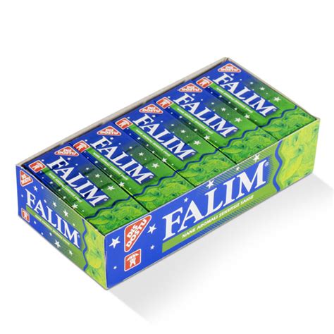 Мятная жевательная резинка (без сахара) с предсказаниями, "Falim", Nane ...