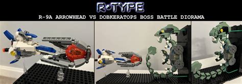 Lego R Type Dobkeratops Boss Battle Diorama By Hexidextrous On Deviantart