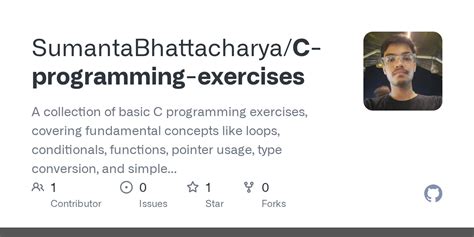 Github Sumantabhattacharyac Programming Exercises A Collection Of