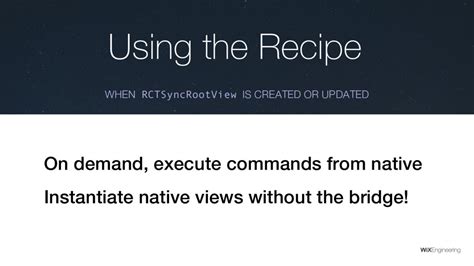 Going Over The Speed Limit Synchronous Rendering In React Native Speaker Deck