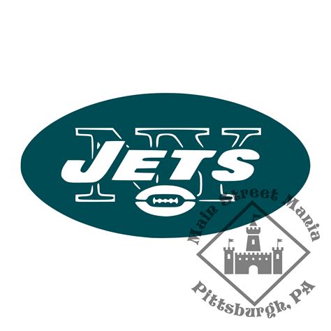 Ny Jets Logo Sticker Decal Main Street Mania