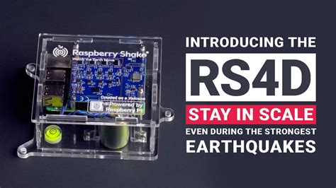 Meet The Raspberry Shake 4d Announcements Raspberry Shake