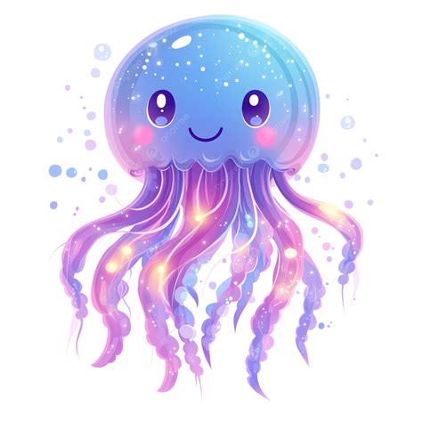 Cute Jellyfish Illustration