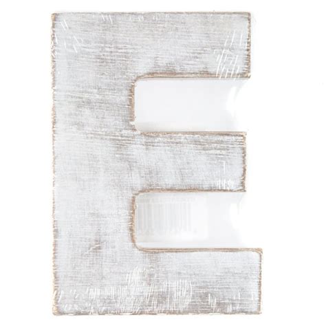 On The Surface Rustic Letter E 1 Each