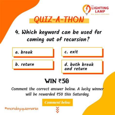 Axyya Academy On Linkedin Thelightinglamp Mondayquizmania Coding Codinglife Coder Html