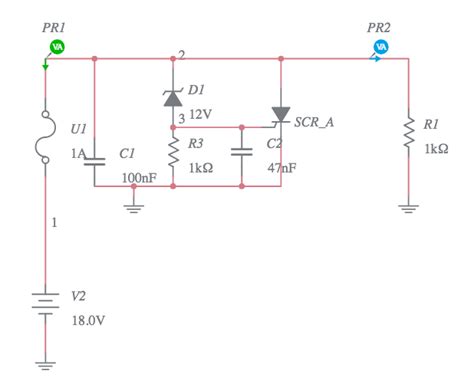 Silicon Controlled Rectifier Multisim Live