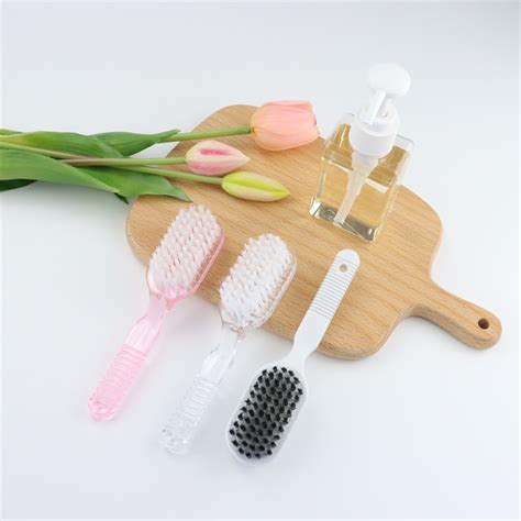 China Plastic Nail Cleaning Brush With Handle Suppliers Manufacturers