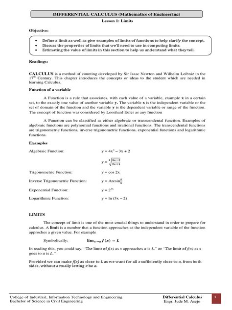 Dc Worktext 1 Pdf Function Mathematics Variable Mathematics