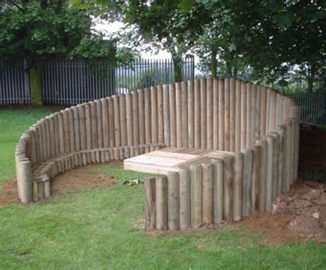 Machine Round Timbers For Playgrounds And Landscaping A E Evans