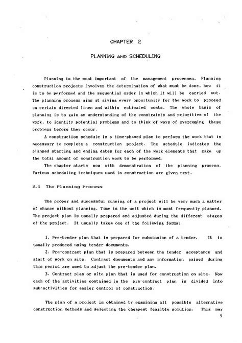 Pdf Ch 2 Planning And Scheduling Dokumen Tips
