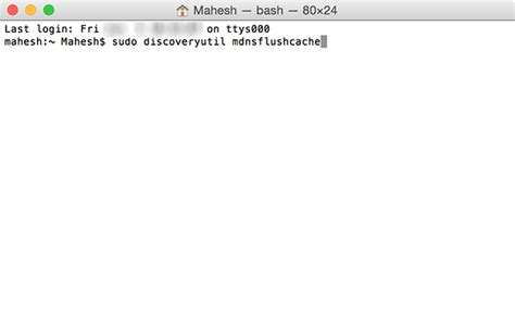 How To Change The DNS Servers Using Terminal On Your Mac