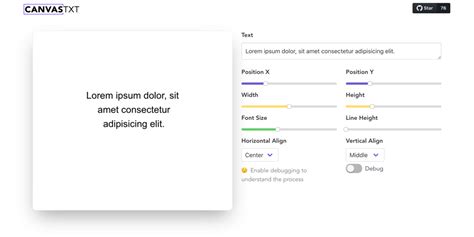 i made an npm package to render text on html5 canvas dev community