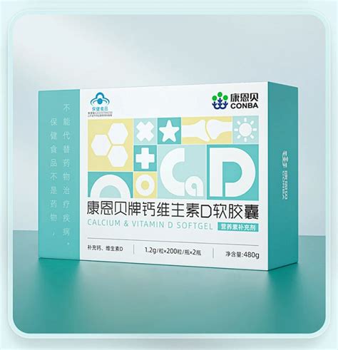 400粒康恩贝钙d软胶囊维生素d液体钙钙片碳酸钙中老年成年女补钙 天猫 花瓣网